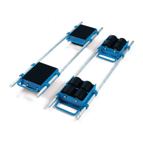 Rouleur avec timon pour charges lourdes - 3 tonnes de charges